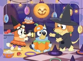 RAVENSBURGER Puzzle Bluey Halloween 4v1 / 12+16+20+24 dílků