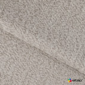 Béžová rozkládací/s úložným prostorem pohovka z textilie bouclé 244 cm Arcadova – ELTAP