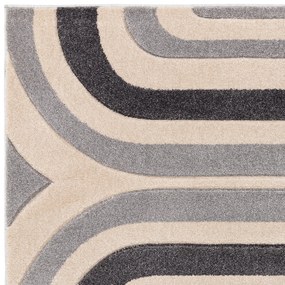 Tribeca Design Kusový koberec Furla Contour Grey Rozměry: 120x170 cm