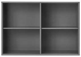 Antracitová závěsná knihovna 89x61 cm Mistral – Hammel Furniture