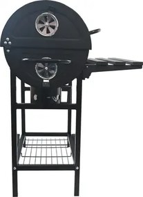 Cattara Gril BARREL MID na dřevěné uhlí / Rošt 70 x 35 cm / teploměr /
