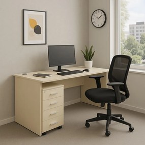 Stůl SimpleOffice 160 x 80 cm, bílá