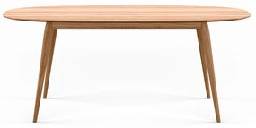 PLAYdinner Lamé, Jídelní Stůl, ve velikostech 180, 230, 280cm druh dřeva: Dub - Natural Oil, rozměr stolu: 180x105cm