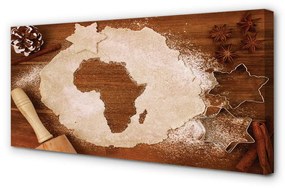 Obrazy na plátně Kuchyně pečivo válec Africa 100x50 cm