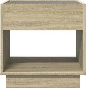 Noční stolek s Infinity LED dub sonoma 50 x 50 x 50 cm 3284086