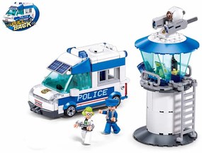 Sluban Metropolis M38-B1218 Přepravní vůz zásahové jednotky: Gangsteři za mřížemi