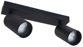 BERGE Stropní bodové svítidlo LED VIKI-L 2x GU10 černé