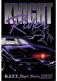 Postershop Plakát - Knight Rider (Kitt Knight Industry 2000)