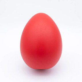 Velikonoční dekorace vajíčko, 30 cm, červené, plast, venkovní