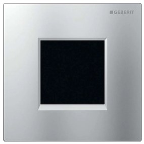 Geberit - Elektronické ovládání splachování pisoáru typ 30, síťové napájení, easy to clean, matný chrom 116.027.JQ.1