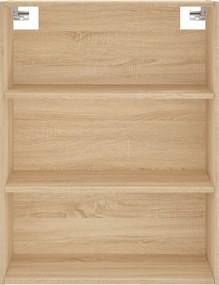 vidaXL Skříň highboard 69,5 x 34 x 180 cm kompozitní dřevo [3189264] Barva: Bílá