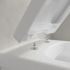 VILLEROY & BOCH Villeroy &amp; Boch ARCHITECTURA - WC mísa beztrámová, 530x370x316 mm, závěsný model, DirectFlush, bílá alpin 5685R001