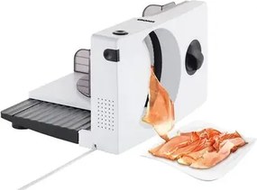 Unold 78860 bílá / elektrický kráječ potravin / 100 W / průměr nože 17