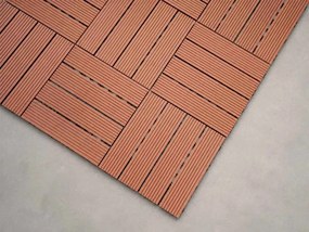 WPC dlaždice LEGI BASE 30 x 30 cm, chocolate