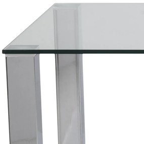 Jídelní stůl Kante sklo/chrom
