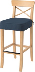 Sedák na židli IKEA Ingolf - barová barva tmavě modrá