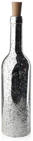 Stříbrná láhev s LED osvětlením HTID1787