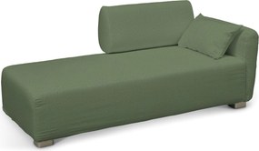 Potah na lenošku Mysinge barva zelená látka pletený vzor