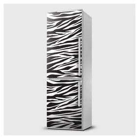 E-shop24, Pi51SL273, Rozměr 65x180 cm, Fototapeta samolepící na lednice - Zebra