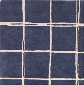 Modrý ručně tkaný vlněný koberec 160x230 cm – Asiatic Carpets