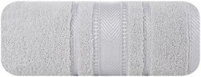 Ručník Mati 70x140 stříbrný 500g/m2 Eurofirany