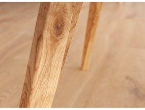 Massive home | Konferenční stolek kulatý, dub, barva přírodní dub, kolekce Orbetello, rozměr 90 cm