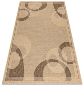 Dywany Luszczow Kusový koberec SISAL FLOORLUX 20078 mais / káva Rozměr koberce: 120 x 170 cm