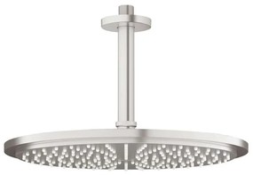Grohe Rainshower - Hlavová sprcha Cosmopolitan, průměr 31 cm, stropní výpusť 14 cm, supersteel 26067DC0