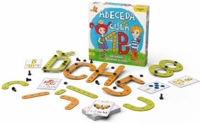 EFKO Hra Abeceda a čísla Vzdělávací soubor her *SPOLEČENSKÉ HRY* ef54984