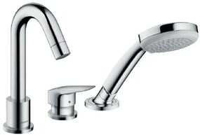 Hansgrohe Logis - Baterie na okraj vany, 3-otvorová instalace, chrom 71310000
