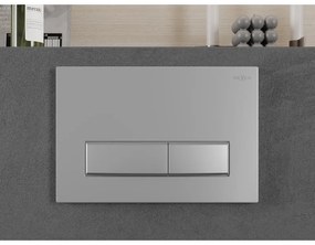 Mexen Fenix ​​Air 09, pneumatické dvojité tlačítko pro splachování, chrom matný, 6A0902