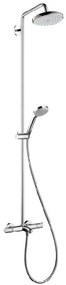 Hansgrohe Croma 220 - Sprchový set Showerpipe s termostatem, 22 cm, 1 proud, chrom 27223000