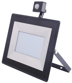 Aigostar - LED Reflektor se senzorem LED/100W/230V IP65 černá