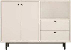 Skříňka na mikrovlnku Houseland Royce 02 bílá