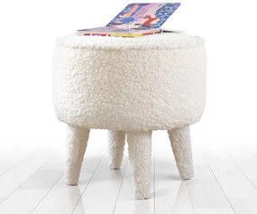 Atelier del Sofa Taburet Moouv 3336 - White, Bílá