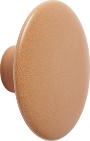 Háček na zeď Dots Ceramic 13 cm oranžový