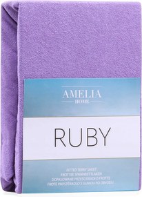Ameliahome Ruby Prostěradlo Klasický Styl Mater -220-240x220- Fialová