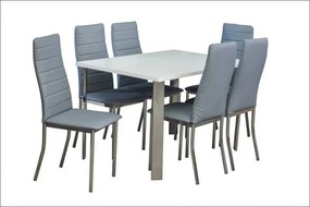 Jídelní stůl VIVA (bez židlí) Metpol 100/74/60 Barva: satyna