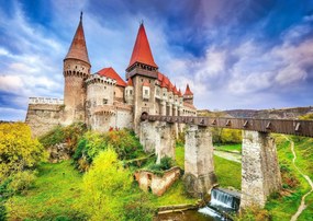 Puzzle enjoy korvínův hrad, hunedoara, rumunsko 1000 dílků