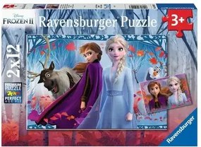 Ravensburger Disney: Ledové království 2 - 2x12 dílků / od 3 let