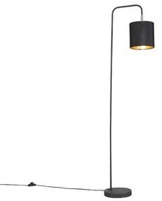 Inteligentní stojací lampa černá včetně světelného zdroje WiFi A60 - Lofty