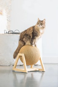 Designed by Lotte DBL Kulaté škrabadlo pro kočky Globe Xem