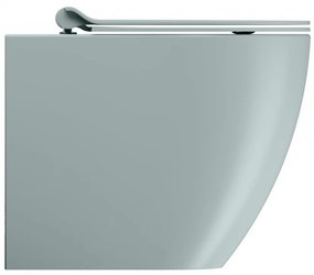 GSI PURA WC mísa stojící, Swirlflush, 36x55cm, spodní/zadní odpad, ghiaccio dual-mat 880315