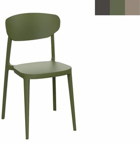 ROJAPLAST Zahradní židle - MARE, plastová Barva: béžová