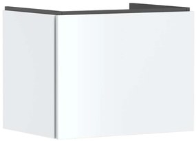 Hansgrohe Xilesa E - Umyvadlová skříňka, 50x63x47 cm, 1 zásuvka, matná bílá 54255700