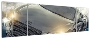 Obraz auta Audi - šedé (170x50 cm)