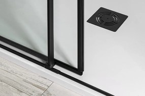 Polysan Polysan, ALTIS LINE BLACK obdélníková sprchová zástěna 900x800 mm, L/P varianta, rohový vstup, AL1592BAL1582B