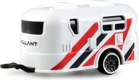 AMEWI RC Pickup Die Cast s karavanem modrá / RC auto / 1:64 / RTR / 2,