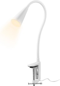 Livarno® Stolní LED lampa Freya (Led lampa s upnutím, bílá)