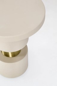 BIZZOTTO Designový odkládací stolek MITUL světlý 0747261